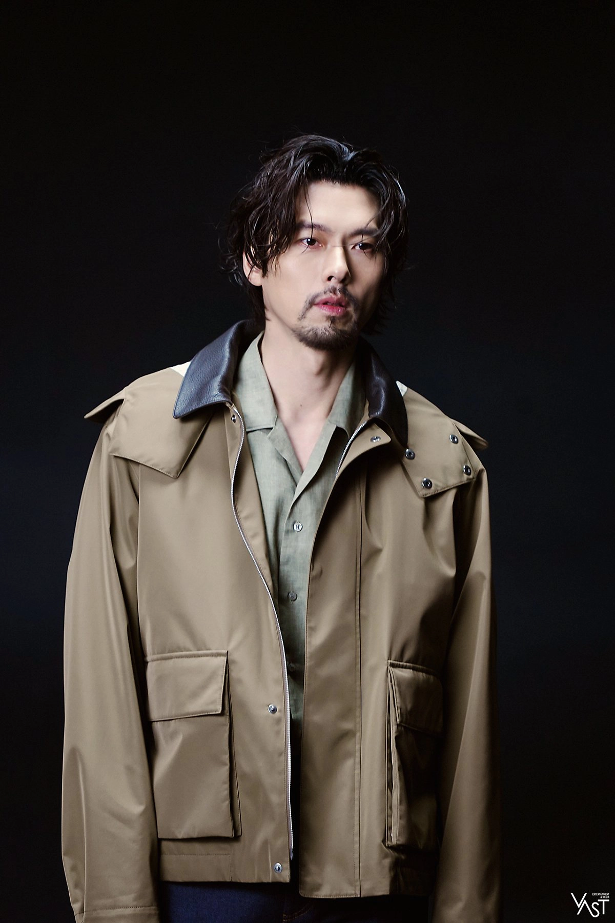 Hyun Bin, the Busy Hedgehog Dad... Handsome Even with Long Hair - KbizoOm