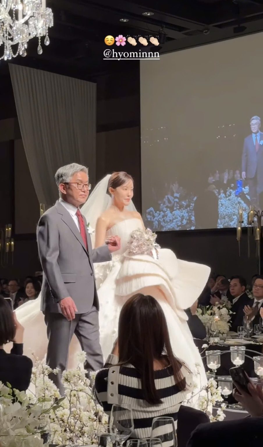T-ara’s Hyomin Stuns in Fairy-Tale Wedding at The Shilla Hotel - KbizoOm