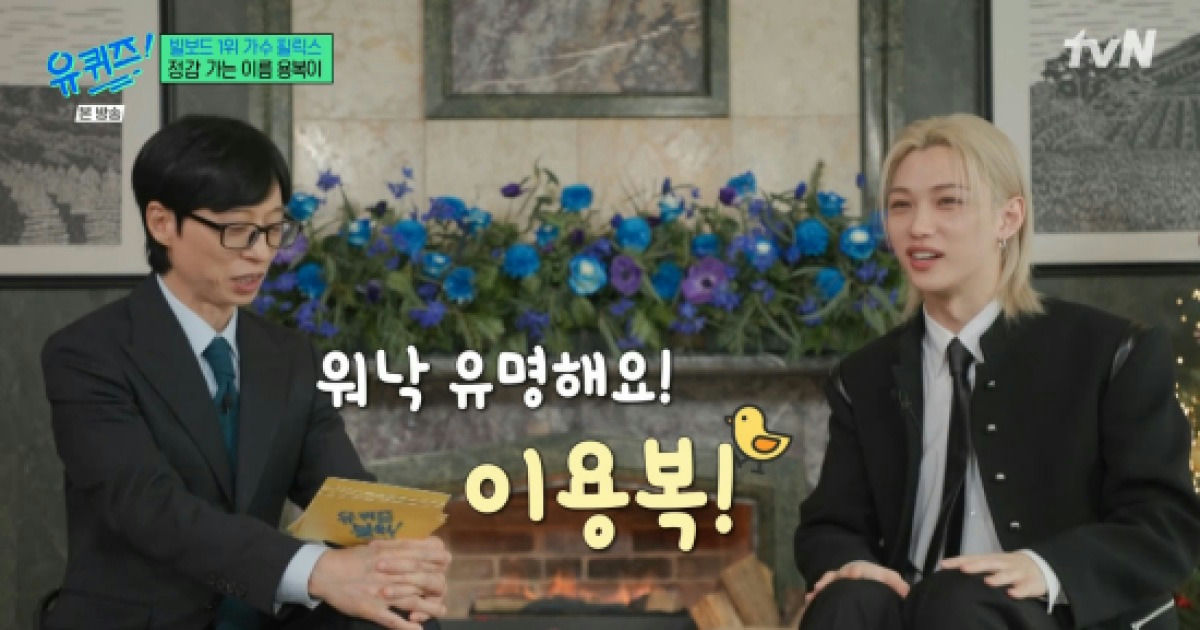 Stray Kids' Felix Reveals Real Name "Lee Yong-bok" on You Quiz, Says ...