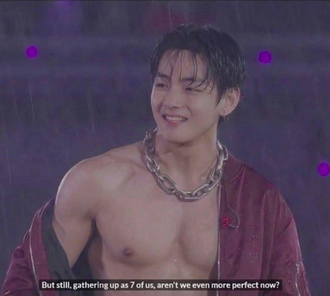 BTS V's Rain-Drenched Visuals at BTS Goyang Concert Leave Fans ...